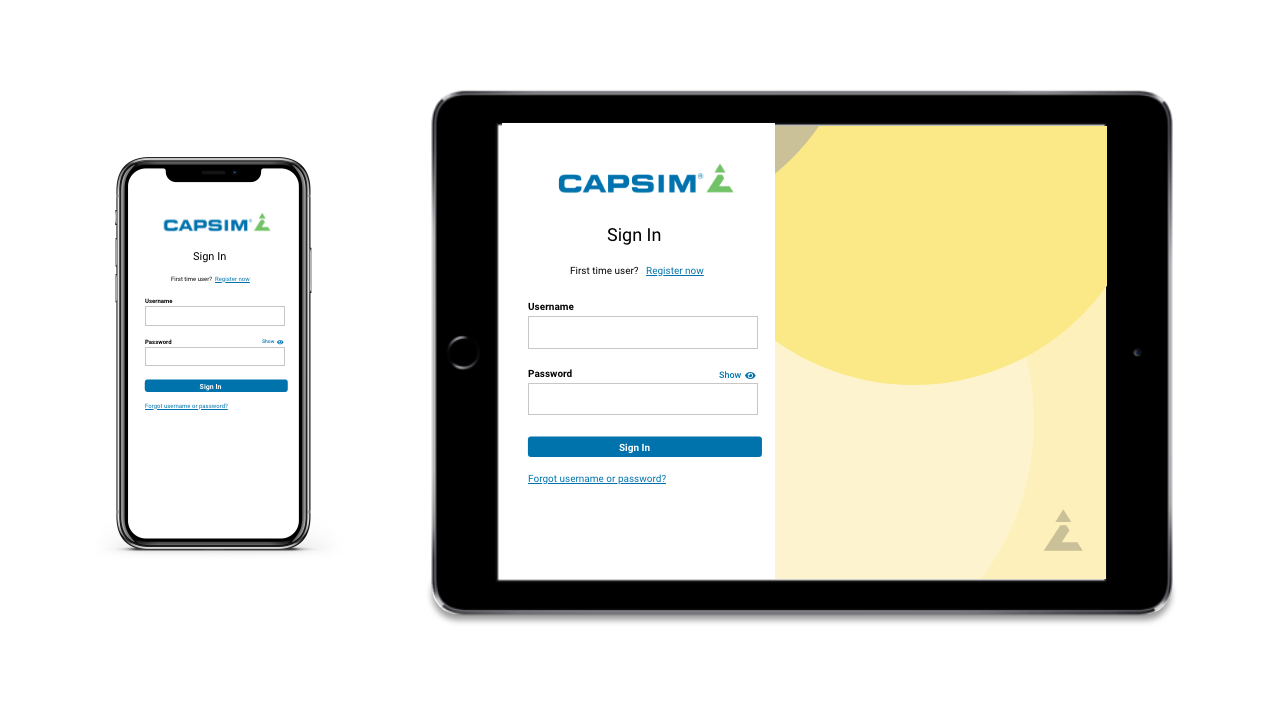 New Update: Enhanced Login Experience for All Users - Capsim