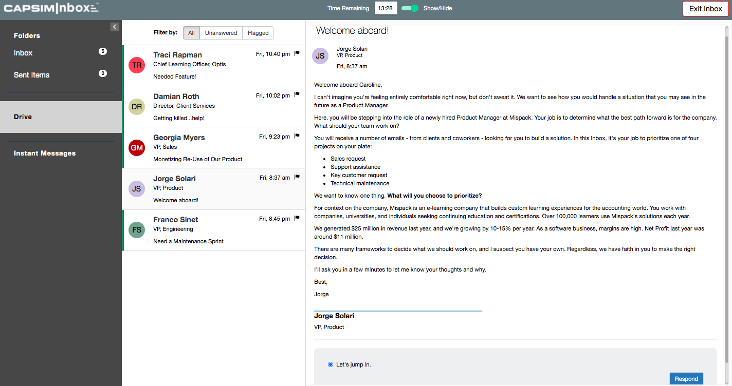 Change the Way You Hire with CapsimInbox - Capsim